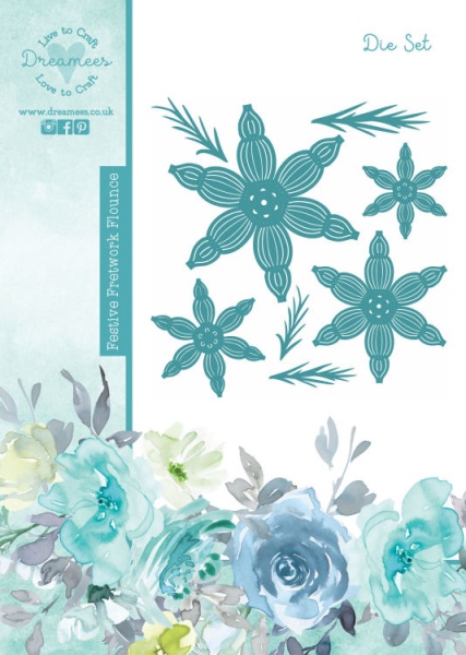 Fretwork Floral Die Collection - Dreamees