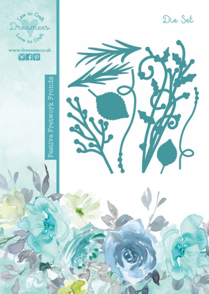 Fretwork Floral Die Collection - Dreamees