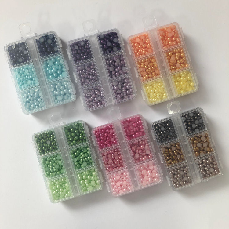 Full Compact Faux Pearl Box Collection - Dreamees