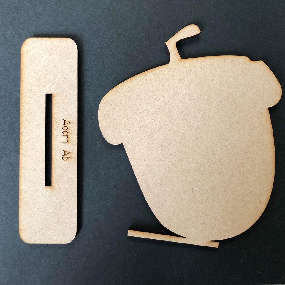 Acorn Shaped Artboard MDF - Dreamees