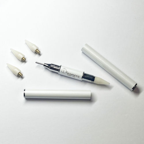 White Pearl Pick Up Tool and Wax Nib Multibuy - Dreamees
