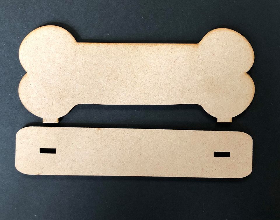 Bone Shaped Artboard MDF - Dreamees