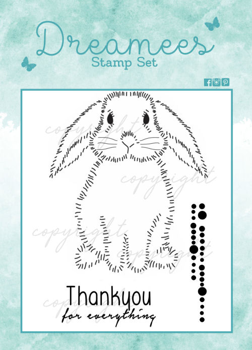 Cute Bunny Stamp Set - Dreamees