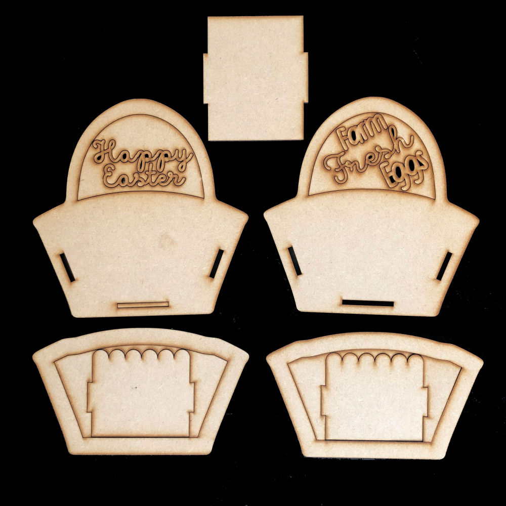 3D Basket MDF Kit - Dreamees