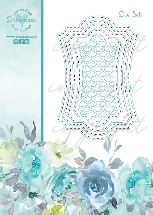 Layering Shaped Label Die Set - Dreamees