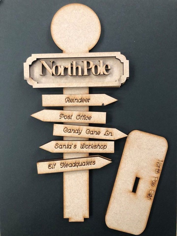 Layering North Pole Sign Kit (Artboard) - Dreamees