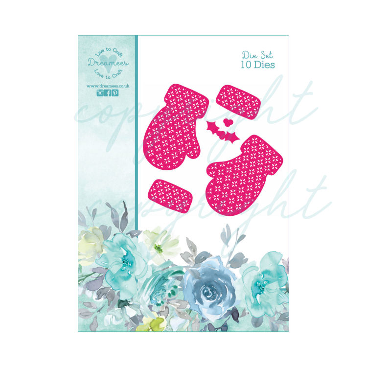 Mittens A5 Die Set - Dreamees