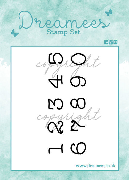 Numbers Stamp Set - Dreamees