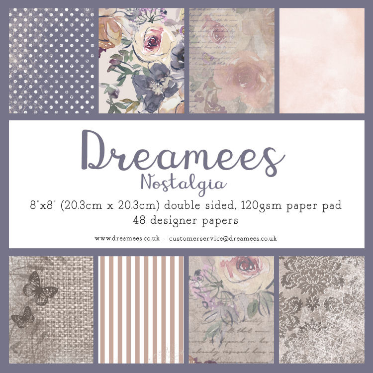Nostalgia 8x8 Paper Pad - Dreamees