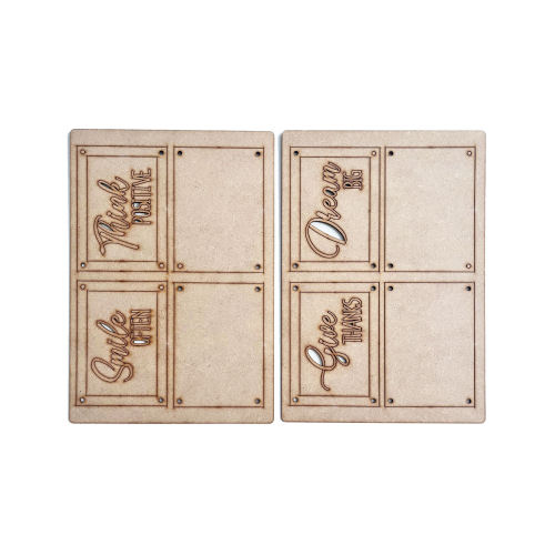 Positive Plaques MDF Collection - Dreamees