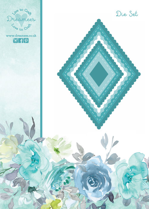 Nesting Diamonds Die Set - Dreamees