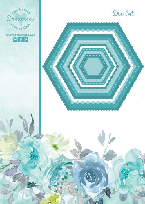 Nesting Hexagons Die Set - Dreamees