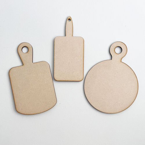 Set of 3 Paddle Board MDF Blanks - Dreamees