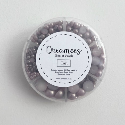 Tan Box of Pearls - Dreamees