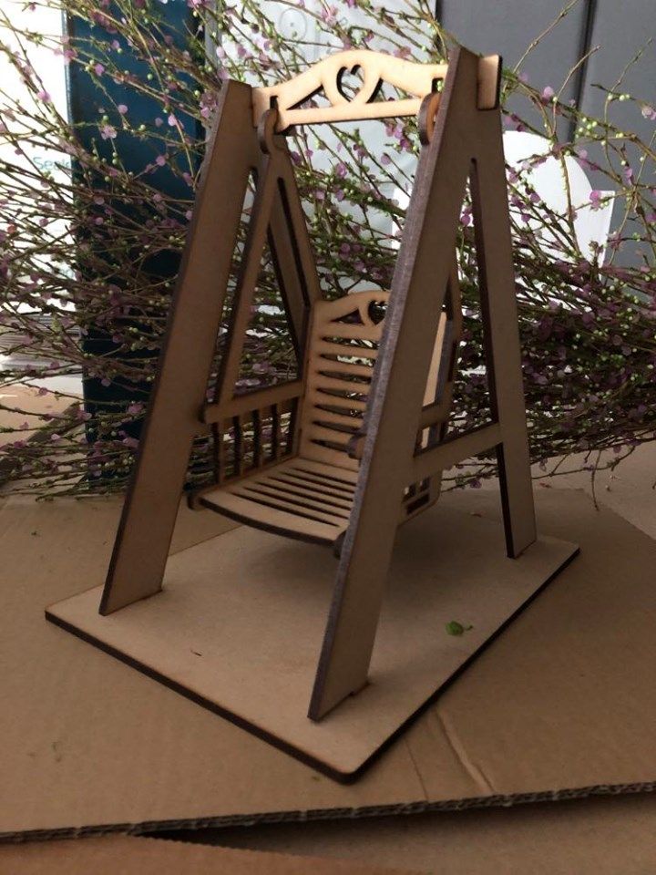 Garden Swing MDF Kit - Dreamees